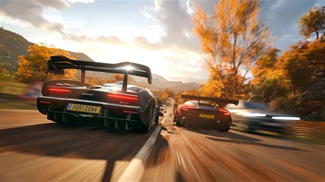 4k Senna By Wallpy Forza Horizon 4 Mclaren Back View Hd Wallpaper