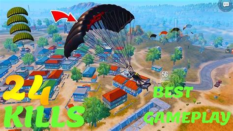 Best Gameplay In Pochinki Solo Vs Squad Pubgmobile Brutal Youtube