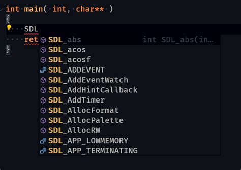 Language Server Error When Importing Sdl2 Headers · Issue 6167