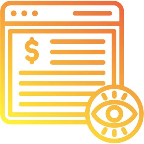 Monitoring Generic Gradient Outline Icon