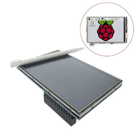 3 5 inch tft lcd display screen with touch panel 320 480 for rpi1 rpi2