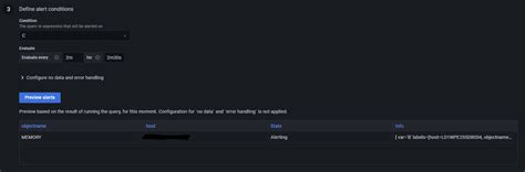 grafana v8 1 2 103f8fa094 new alerting constantly pending · issue