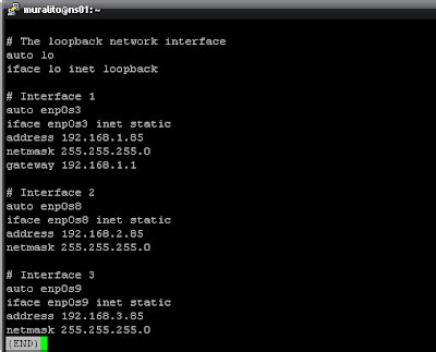 Edgar Rodolfo Configurar Interfaces De Red En Debian