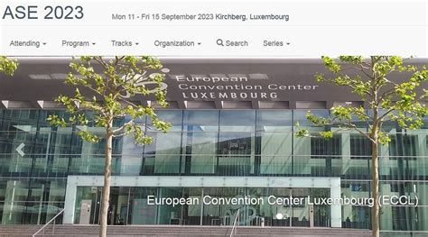 Presentation At International Conference On Automated Software Engineering