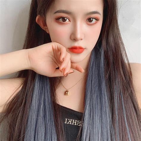 컬러 브릿지 헤어피스 6p 포인트 붙임머리 가발 홈플러스 택배배송