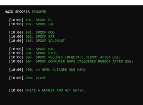 HWID SPOOFER CheatzGap