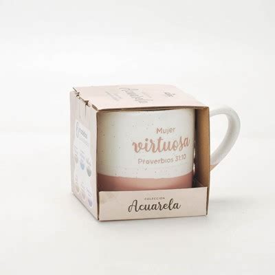 Taza Mujer Virtuosa Colecci N Acuarela Abba Bibles Usa