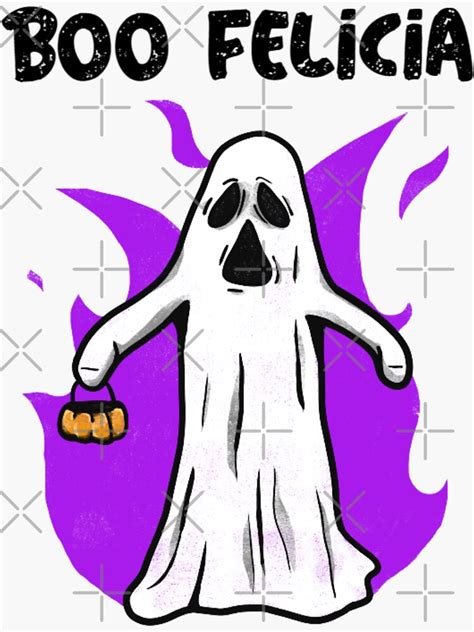 Boo Felicia Sticker For Sale By Moniqueprince Redbubble