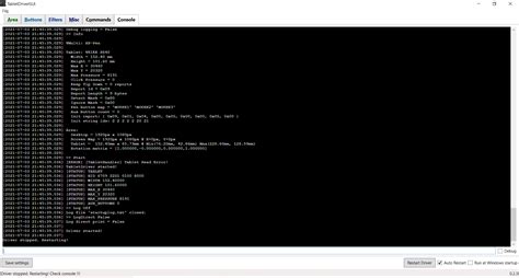 Tablet Read Error And It Keeps Restarting Issue 1148 Hawku TabletDriver GitHub