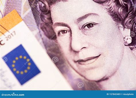 Brexit Concept Eur Gbp Euro British Sterling Pound Europe Uk Money