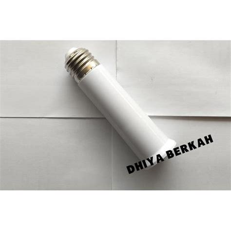 Jual Fitting Lampu E27 Panjang Sambungan Extension Downlight Sambung 120 Mm Kab Bekasi Toko