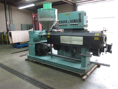 3 5″ Polytruder 24 1 Air Cooled Extruder Plastic Machinery Of New