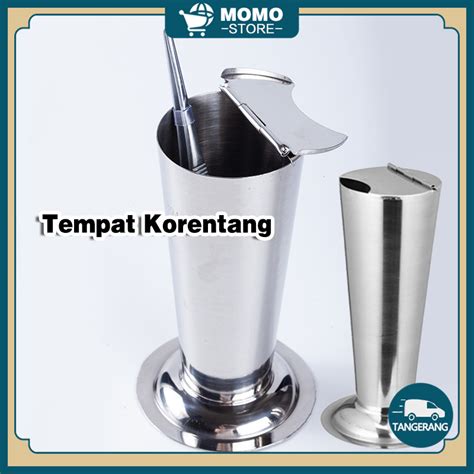 Jual 111620cm Tempat Korentang Medis 304 Stainless Steel Korentang