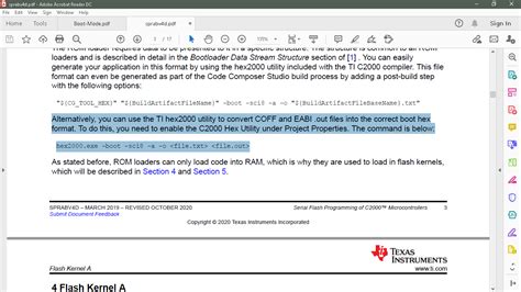 Ccstms320f28379d Hex File Creation In Ccs C2000ware For