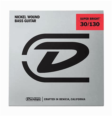Dunlop Super Bright Nickel Wound Bass Strings Bass Direct