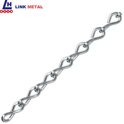 Steel Single Jack Chain Link Weld Less Chain With Electric Galvanized