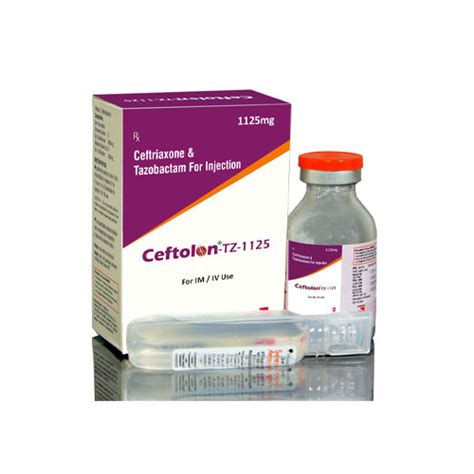 Ceftolon Tz 1125 Injection Intra Life