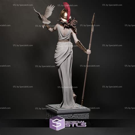 Athena And Eagle Ready To 3d Print Specialstl