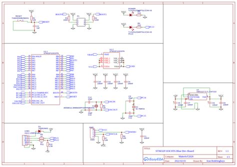 Blue Dev Board Giving The Stm32 Blue Pill A Facelift Share Project