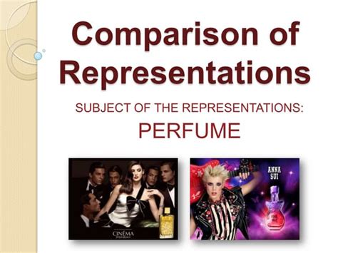 Perfume Commercials Ppt