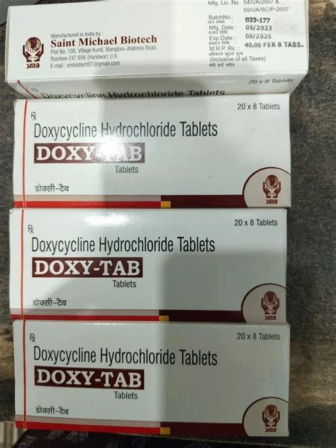 Doxy 100 Mg Tablet At Rs 35 Stripe Doxycycline Tablet In Nagpur Id