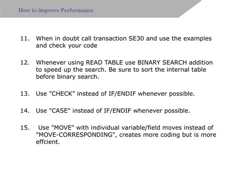 Ppt Sap Performance And Tuning Powerpoint Presentation Free Download Id400992
