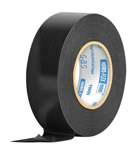 Hero Flex 10500 Ηλεκτρολογική μονωτική ταινία Μαύρη sas