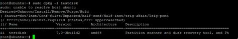 testdisk linux教程 如何在linux中安装和使用testdisk数据恢复工具 csdn博客