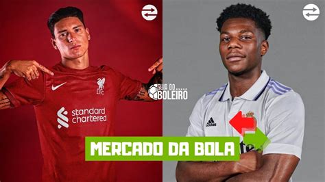 Mercado da Bola Richarlison negocia clube inglês Darwin Nuñez no