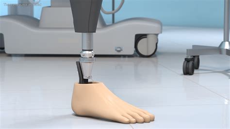 Man Wearing Lower Limb Prosthesis Rigged For Maya 3d Model 3d Molier International