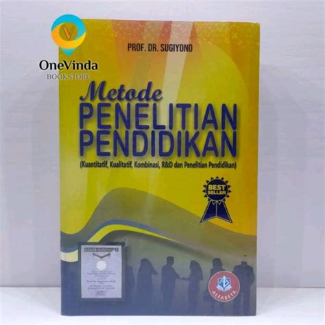 Jual Buku Metode Penelitian Pendidikan Profdrsugiyono Shopee