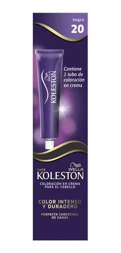Koleston Coloración En Crema Tintura Tono 20 Negro MercadoLibre