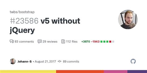Bootstrap 5 Will Remove Jquery As A Dependency Rprogramming