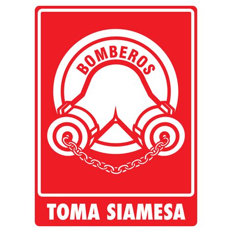SeÑal Modelo 036 Toma Siamesa 30x40 Normal Estireno Extin Flam