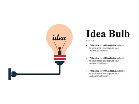 Idea Bulb Powerpoint Slide Design Ideas Powerpoint Slide Clipart