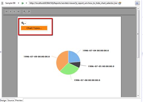 how to hide html5 chart selector button how to jaspersoft community