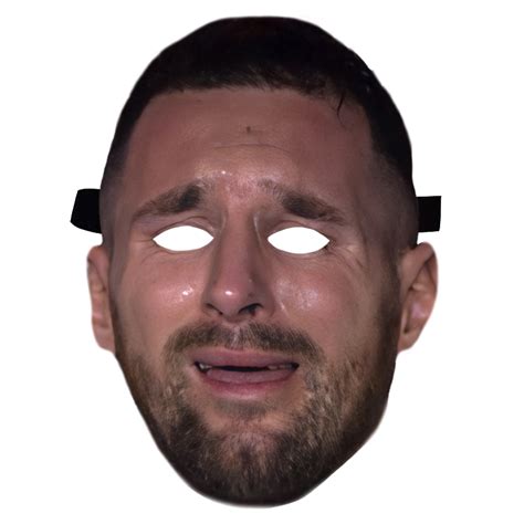 Careta Leo Messi Llorando Famosos Cotillon Disfraz