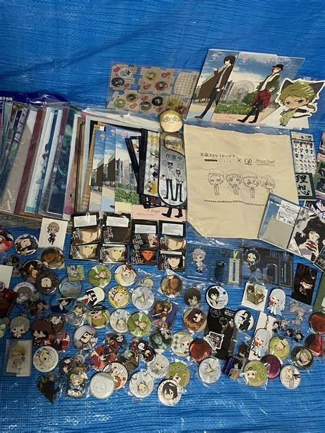 【傷や汚れあり】文豪ストレイドッグス アニメグッズ セット 中島敦 太宰治 芥川龍之介 中原中也 アクリルスタンド 文スト まとめ売り 大量の