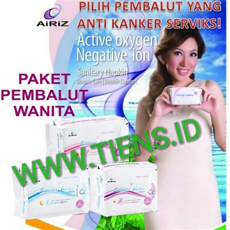 Paket Pembalut Wanita Airiz Tiens Day Night Dan Pantyliner Herbal Alami