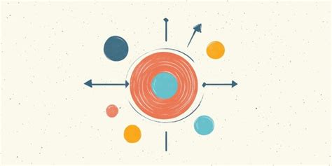 Geometric Shapes With Directional Arrows Premium AI Generated Image