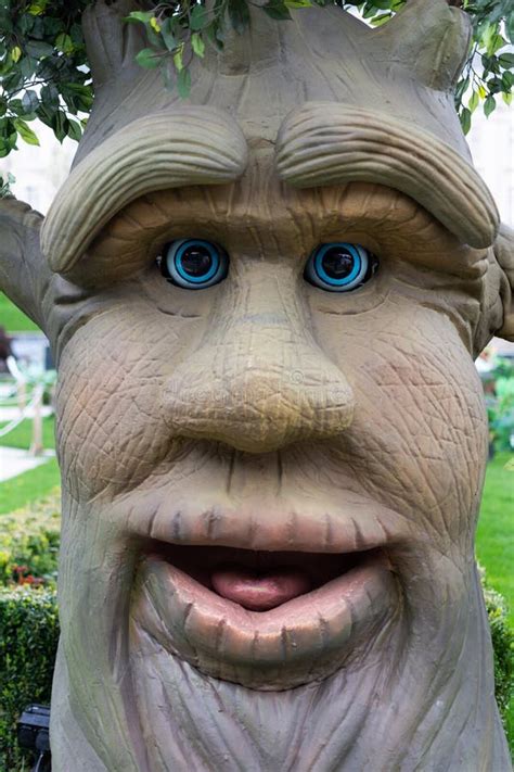 Fairy Tree In The Park Of Dinosaurs In Palas Public Garden In Iasi