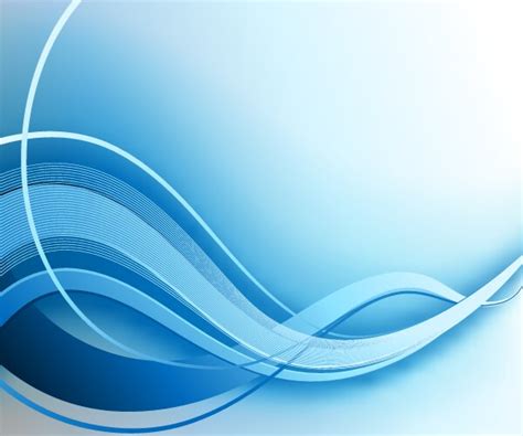 Abstract Blue Wavy Water Background Royalty Free Vector