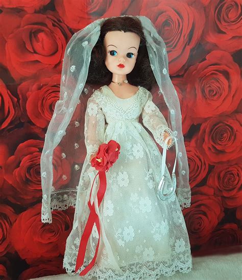 Sindy Doll Wedding Dress 1981 Bride Doll Wedding Dress Bride