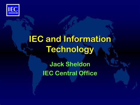 PPT IEC And Information Technology PowerPoint Presentation Free Download ID 771358