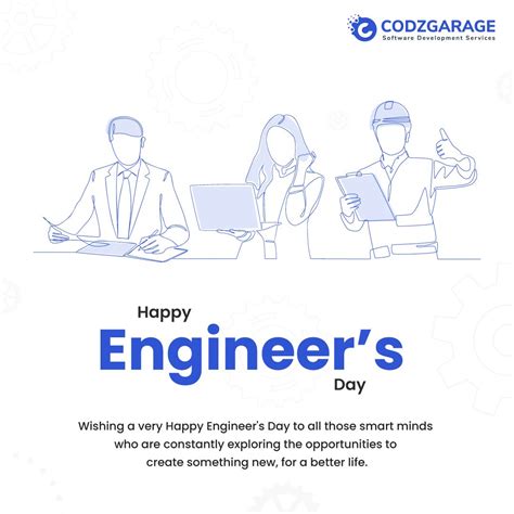 Codzgarage Infotech Pvt Ltd On Linkedin Engineersday Happyengineersday Engineeringlife