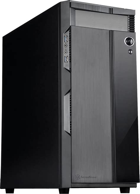 Silverstone Tek Micro Atx Mini Dtx، Mini Itx Mini Tower پلاستیک با