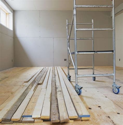 Basement Subfloor Options