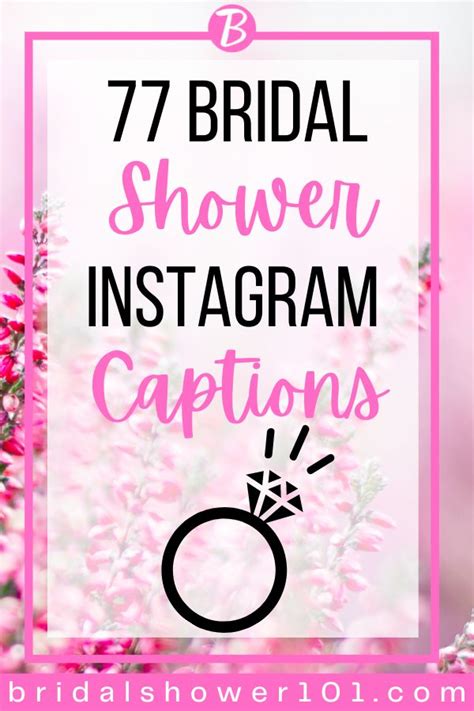 77 Bridal Shower Instagram Captions Bridal Shower Quotes Funny