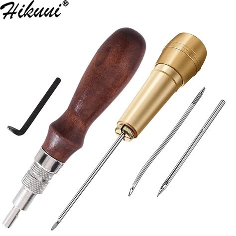 Conjunto De Ferramentas De Costura Em Couro Para Casa Kit Profissional