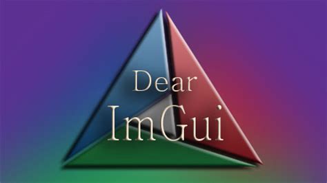 ImGui As A Library Gilad Reich
